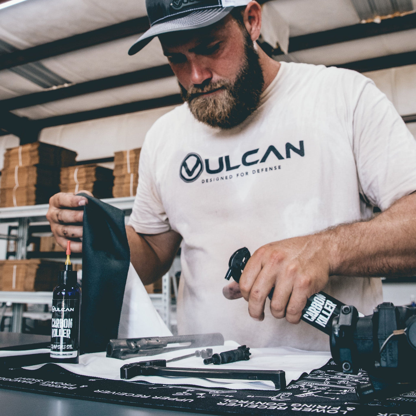 Vulcan Carbon Killer Cleaning solvent — Safe Vault Pros